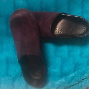 Dansko | Shoes | Dansko Professional Clogs In Purple Suede | Poshmark